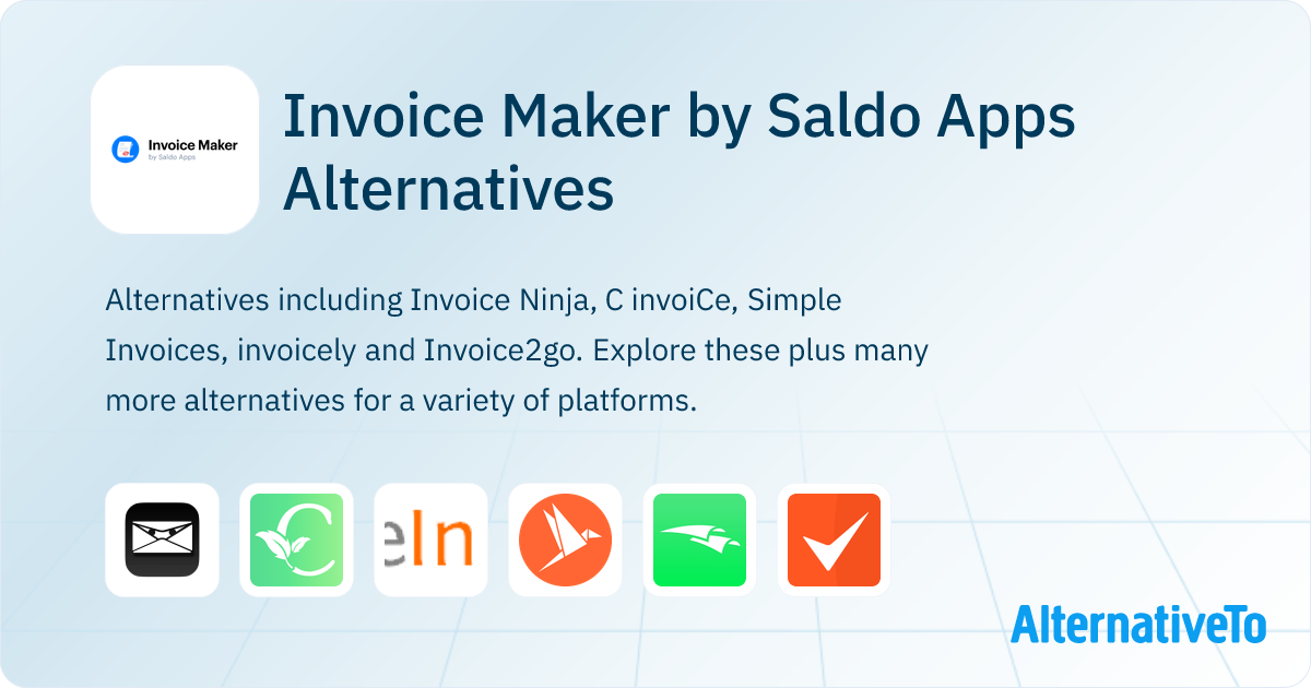 Invoice Maker by Saldo Apps Alternatives - Explore Similar Apps ...