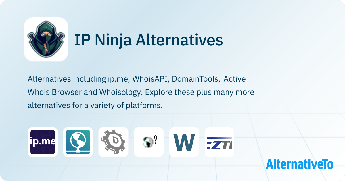 IP Ninja Alternatives - Explore Similar Sites & Apps | AlternativeTo