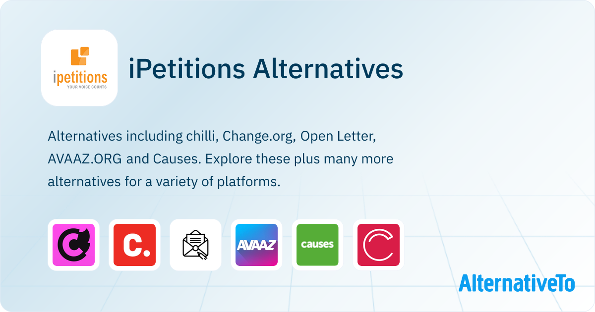 iPetitions Alternatives - Explore Similar Sites & Apps | AlternativeTo