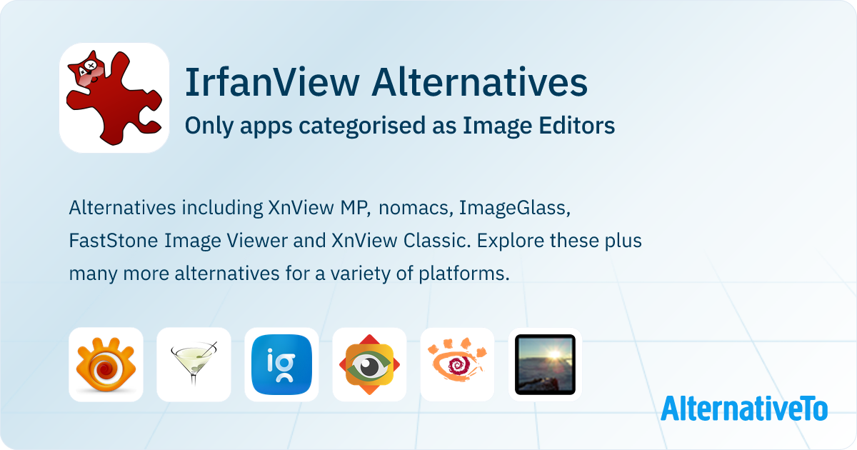 IrfanView Alternatives: Top 12 Image Editors | AlternativeTo