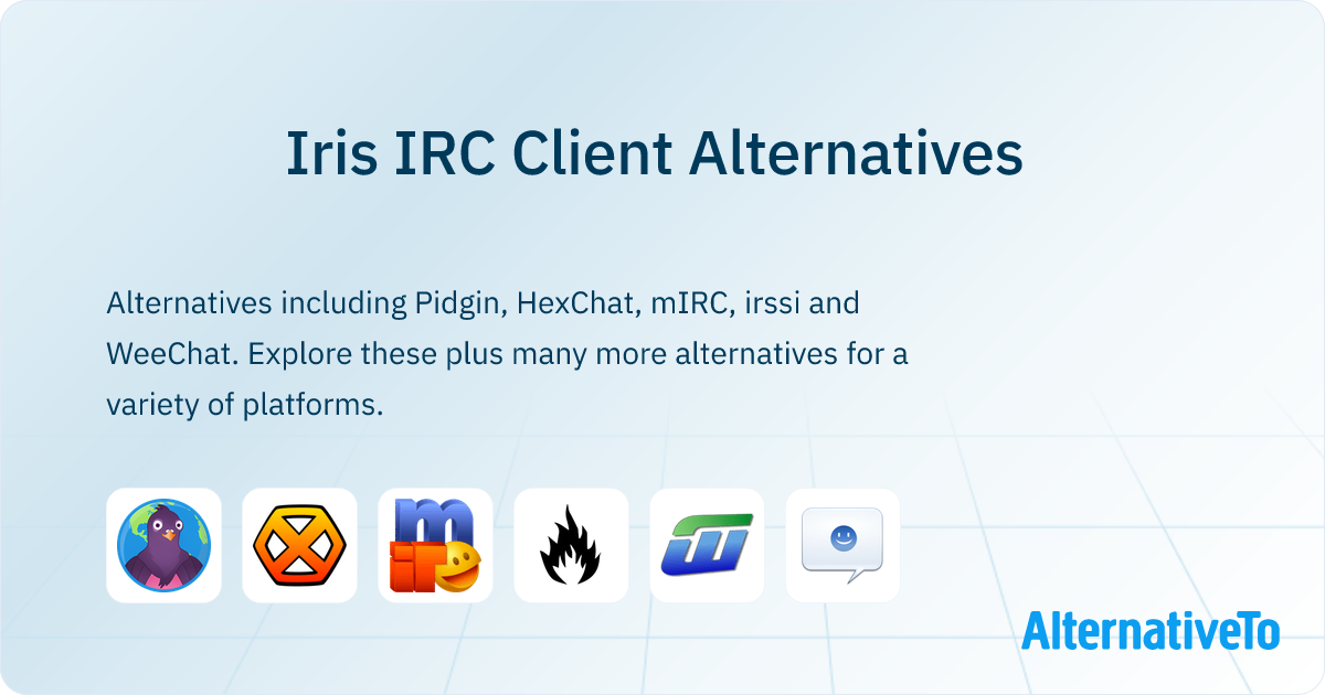 Iris IRC Client Alternatives - Explore Similar Apps & Services ...