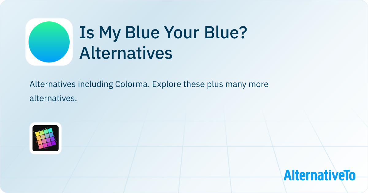 Is My Blue Your Blue? Alternatives - Explore Similar Sites & Apps ...