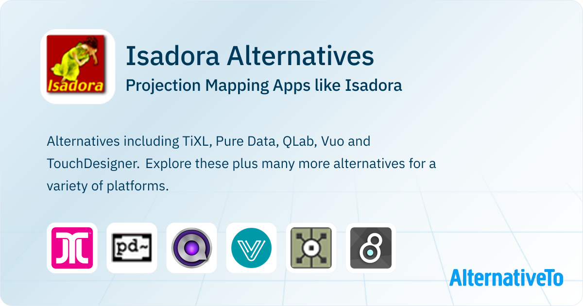 Isadora Alternatives: Top 21 Projection Mapping & Similar Apps ...