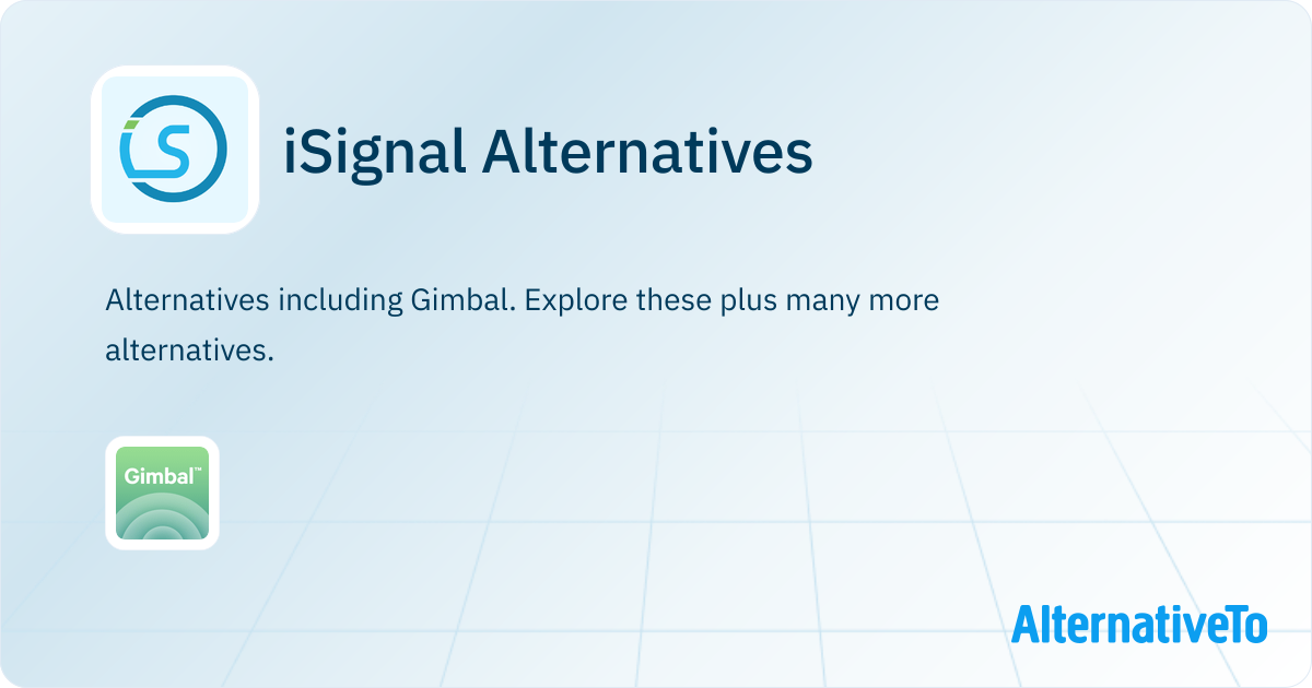 iSignal Alternatives and Similar Apps | AlternativeTo
