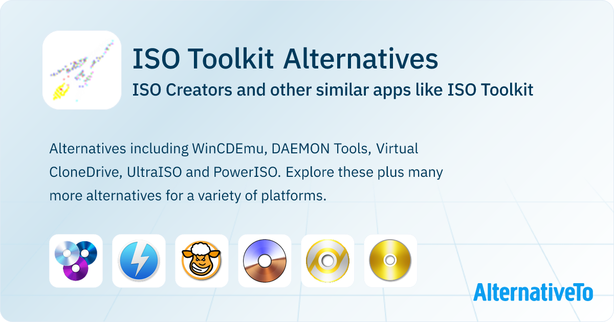 ISO Toolkit Alternatives: Top 12 ISO Creators & Similar Apps ...