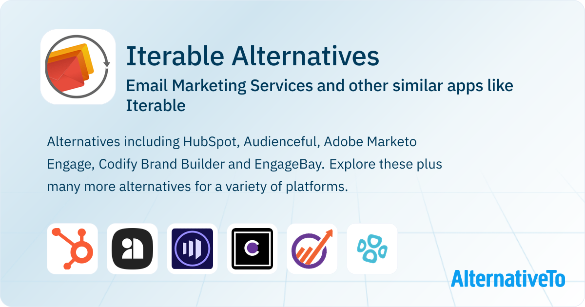 Iterable Alternatives: Top 17 Email Marketing Services & Similar Apps ...