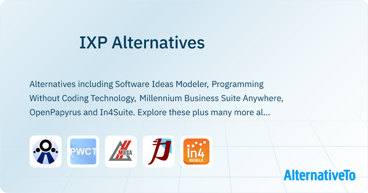 IXP Alternatives - Explore Similar Apps & Services | AlternativeTo