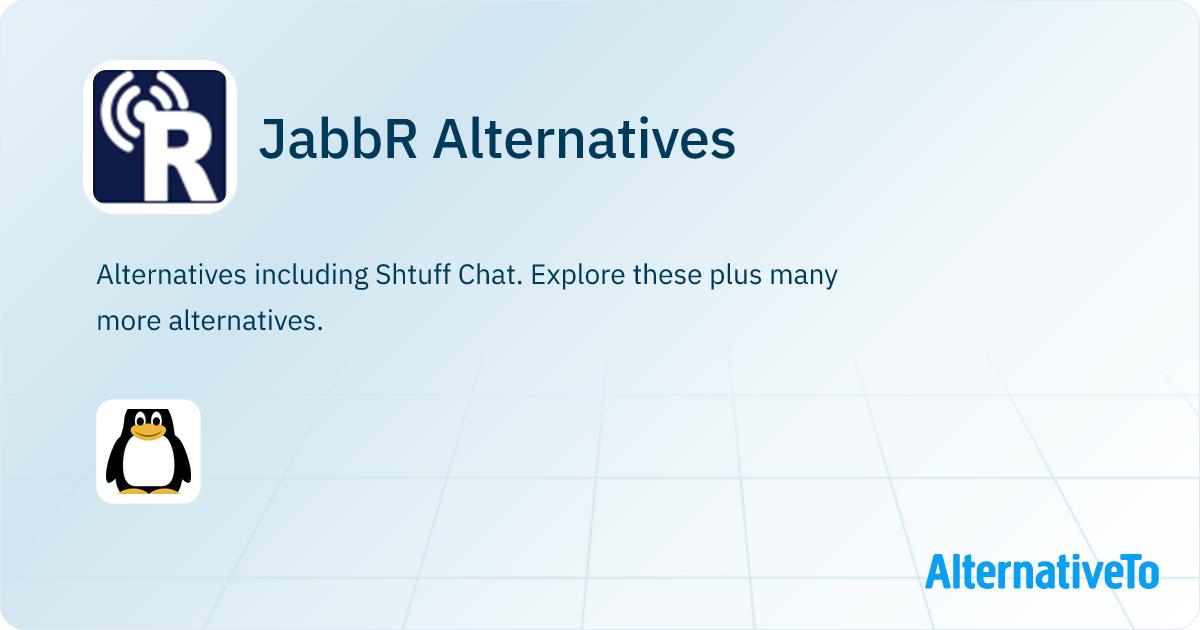 JabbR Alternatives - Explore Similar Software | AlternativeTo