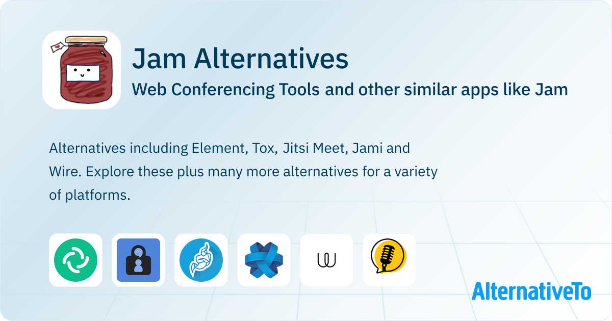 Jam Alternatives: Top 12 Web Conferencing Tools & Similar Apps ...