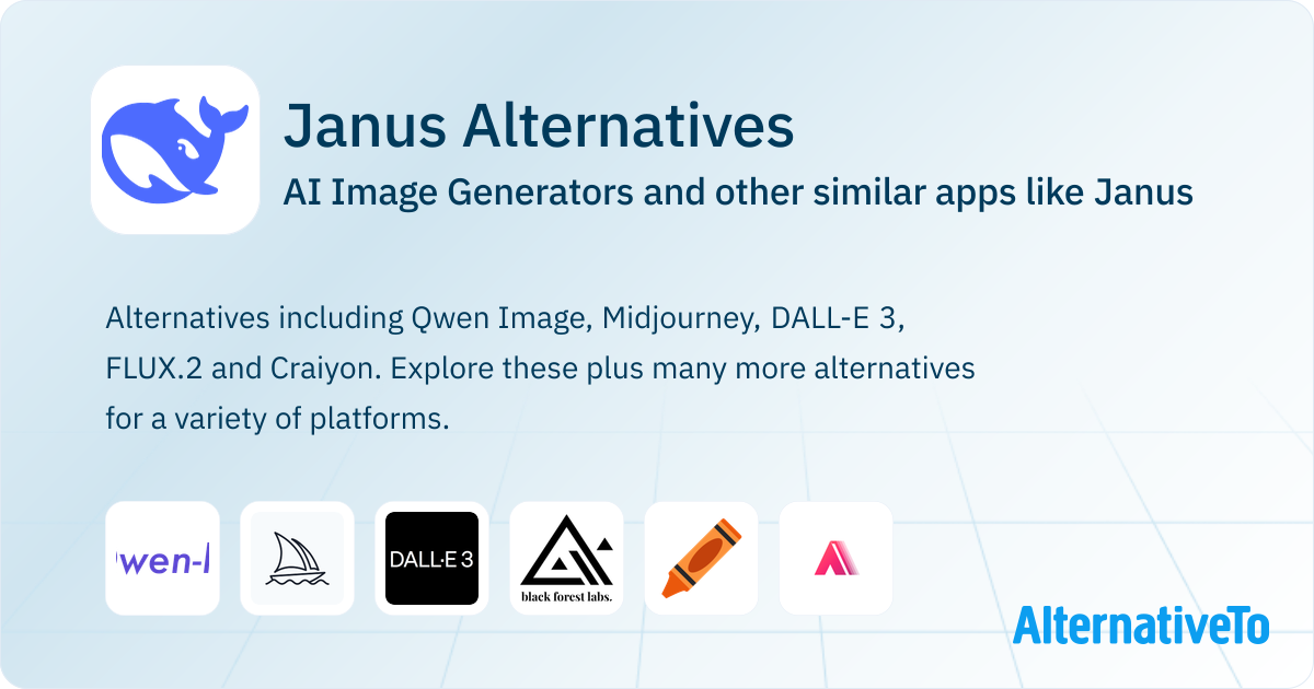 Janus Alternatives: Top 12 AI Image Generators & Similar Apps ...