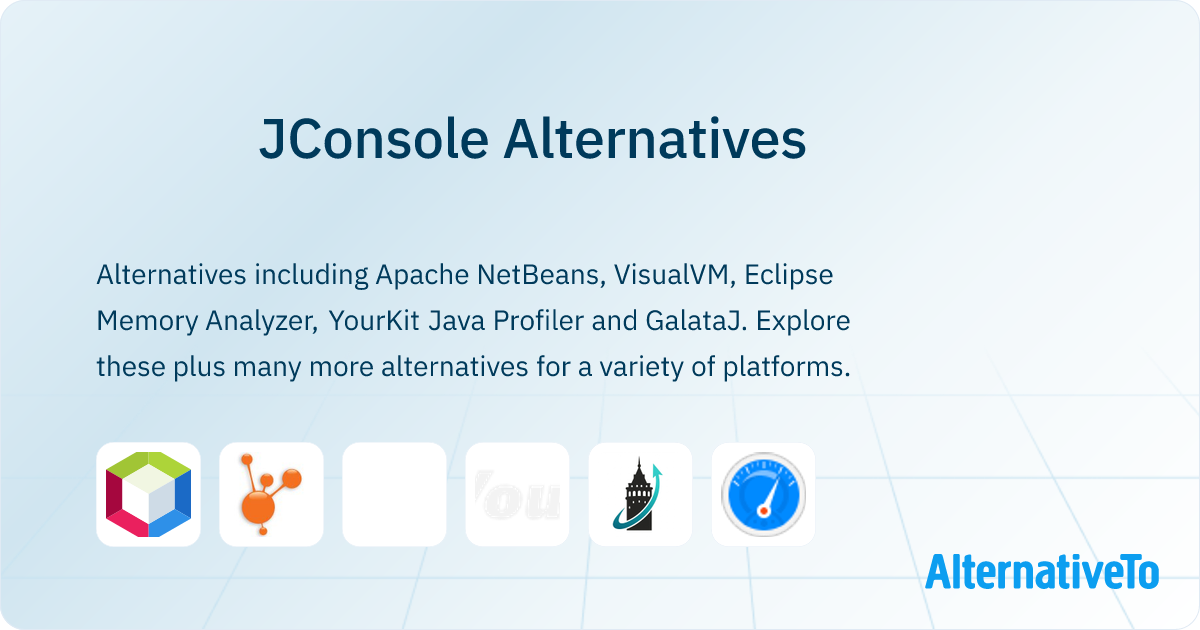 JConsole Alternatives - Explore Similar Software | AlternativeTo