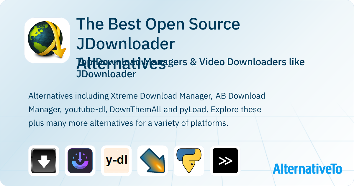 Open Source JDownloader Alternatives: Top 12 Download Managers ...