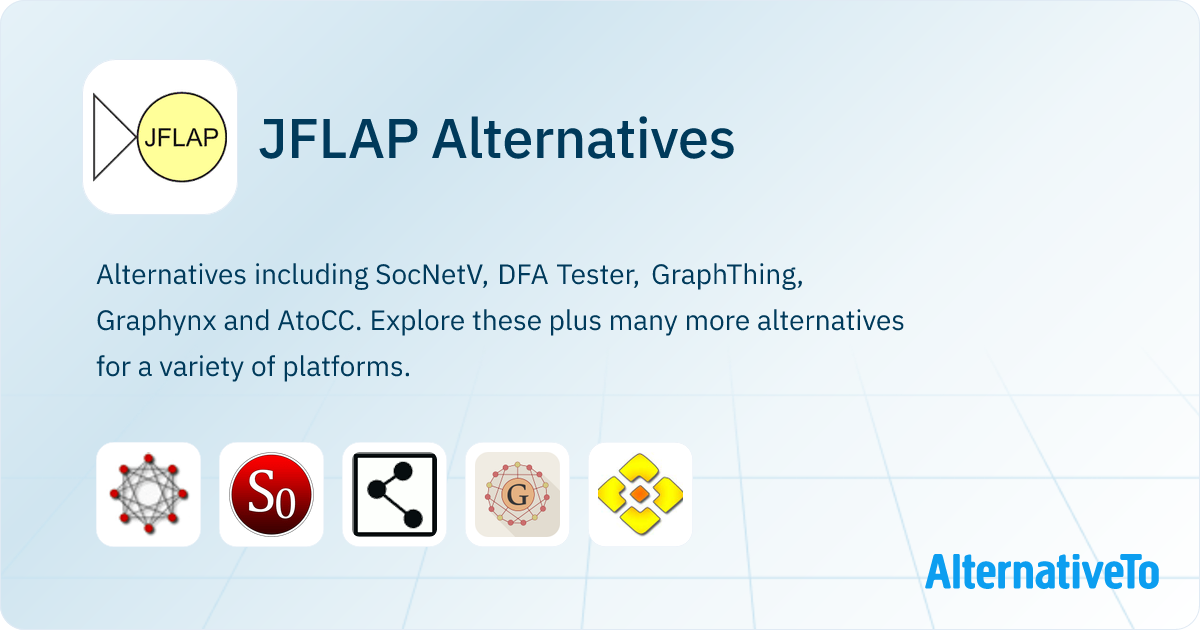 JFLAP Alternatives - Explore Similar Software | AlternativeTo
