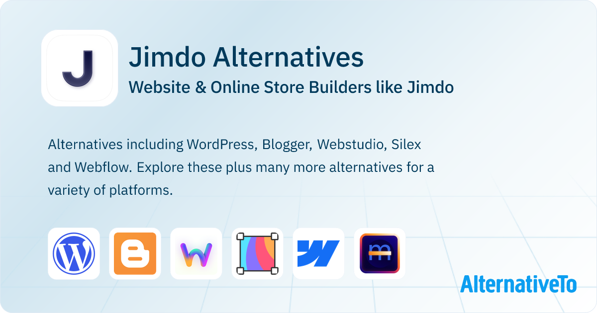 Jimdo Alternatives: Top 12 Website & Online Store Builders | AlternativeTo