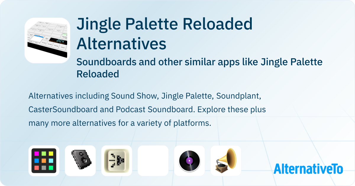 Jingle Palette Reloaded Alternatives: Top 15 Soundboards & Similar Apps ...
