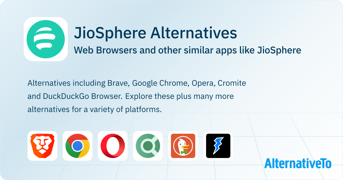 JioSphere Alternatives: Top 14 Web Browsers & Similar Apps | AlternativeTo