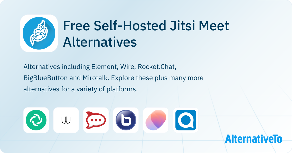Free Jitsi Meet Alternatives: Top 22 Self-Hosted Video Calling Apps ...