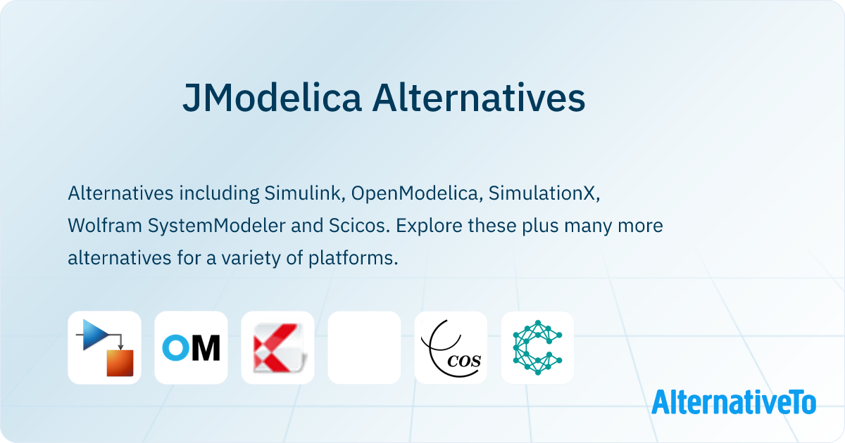 JModelica Alternatives - Explore Similar Software | AlternativeTo