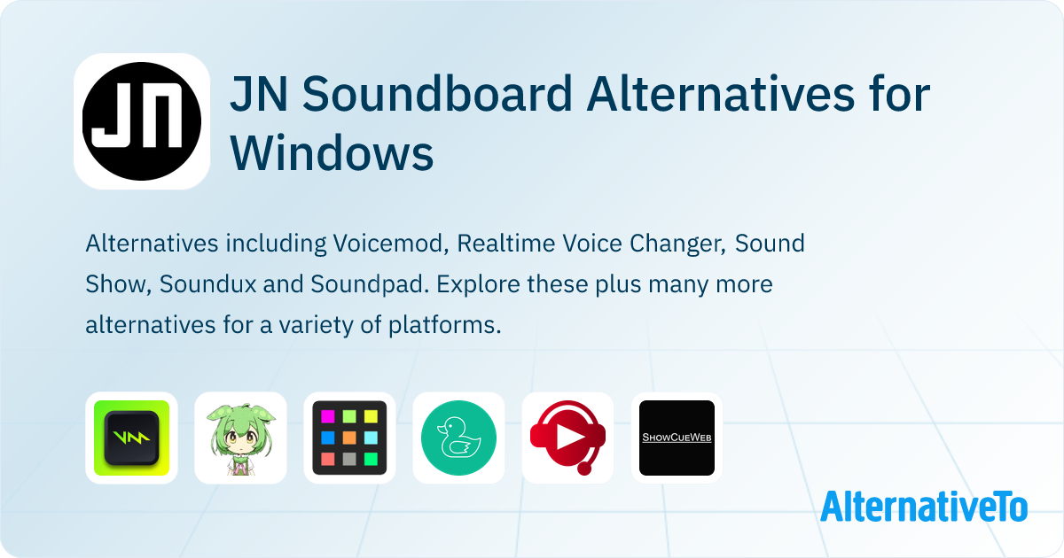 JN Soundboard Alternatives for Windows: Soundboards & Similar Apps ...