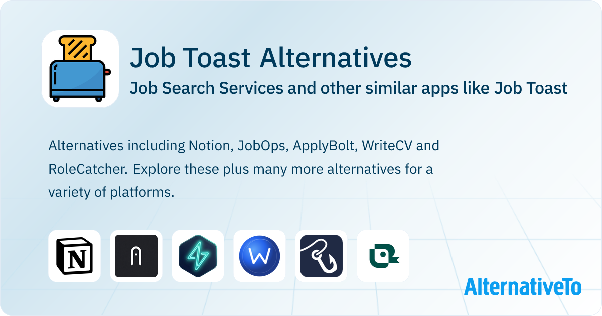 Job Toast Alternatives: Top 12 Job Search Services & Similar Apps ...
