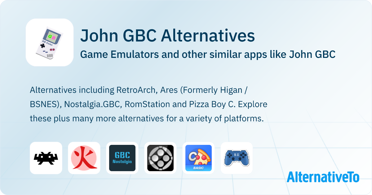 John GBC Alternatives: Top 11 Game Emulators & Similar Apps | AlternativeTo
