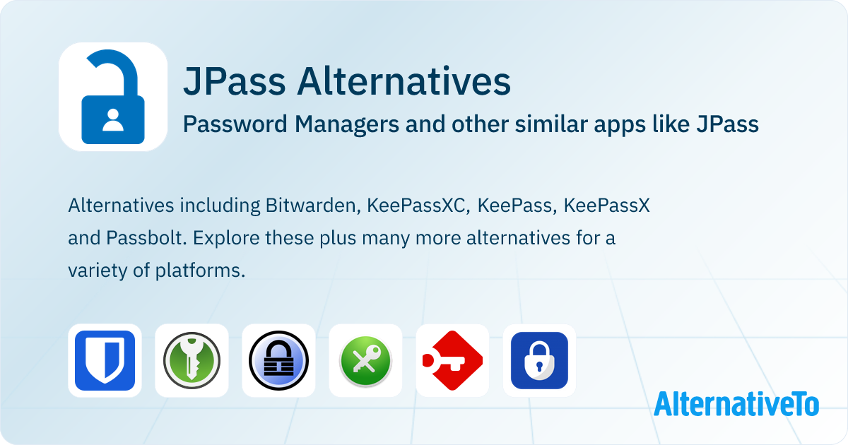 JPass Alternatives: Top 19 Password Managers & Similar Apps | AlternativeTo