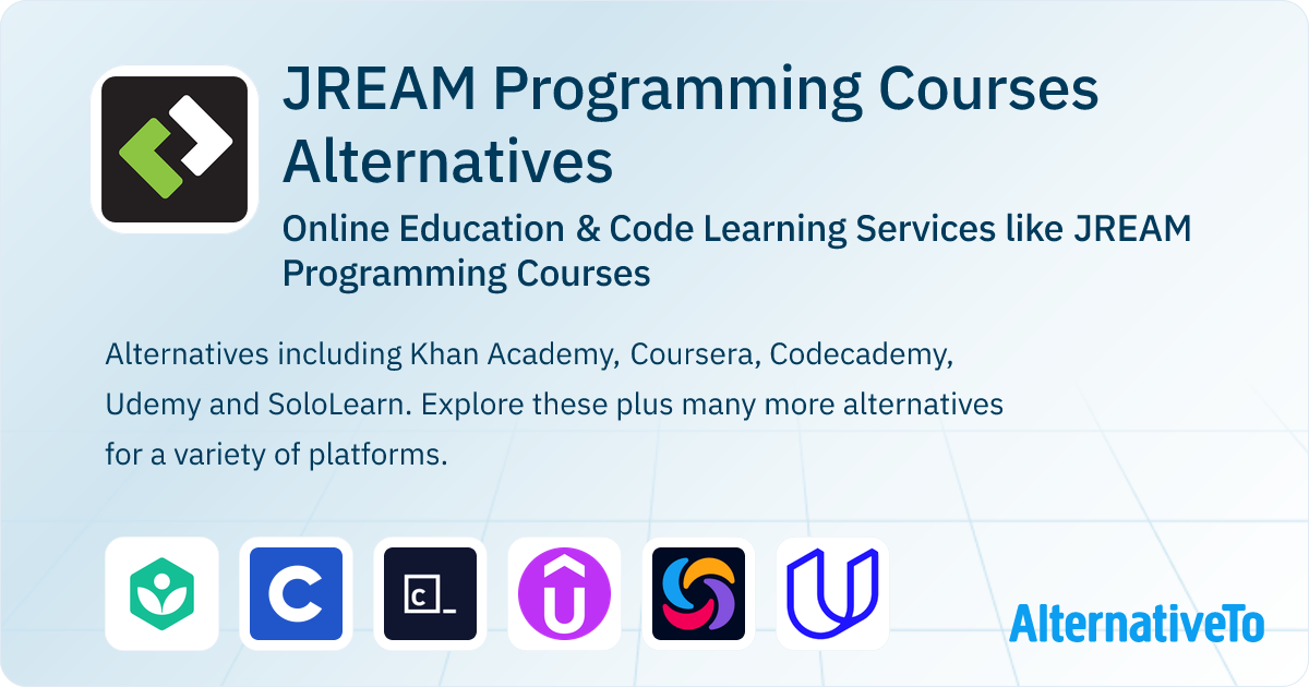 JREAM Programming Courses Alternatives: Top 12 Online Education ...