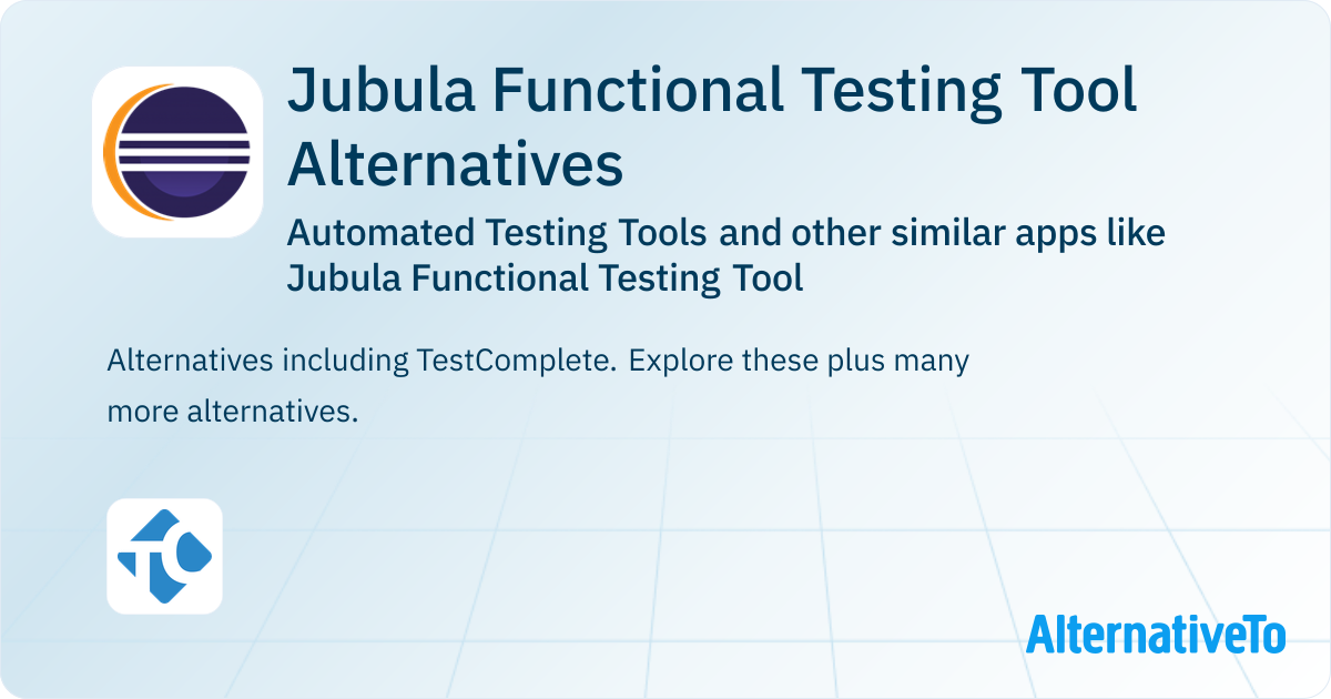 Jubula Functional Testing Tool Alternatives: Top 1 Automated Testing ...