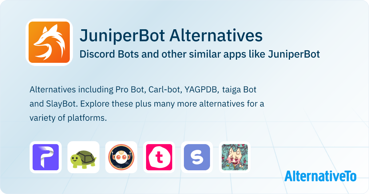 JuniperBot Alternatives: Top 19 Discord Bots & Similar Apps | AlternativeTo