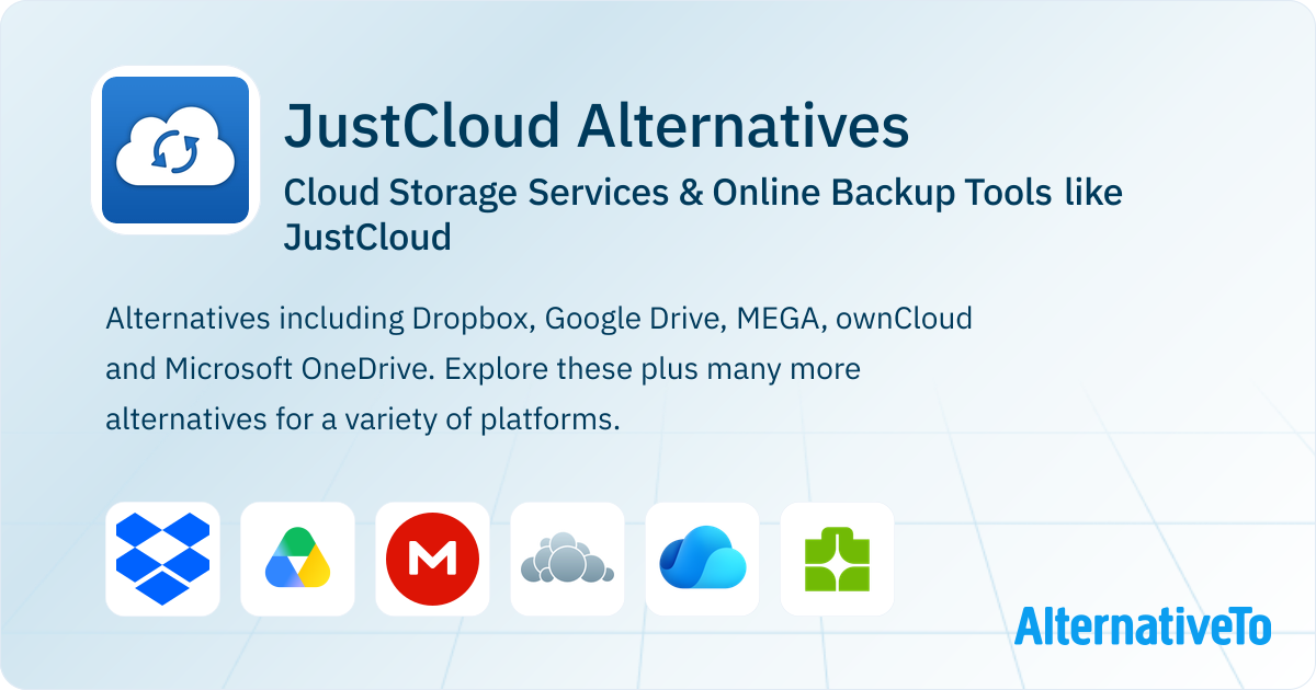 JustCloud Alternatives: Top 12 Cloud Storage Services | AlternativeTo