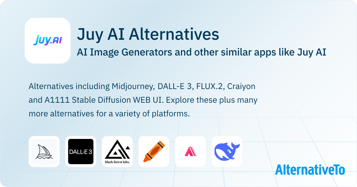 Juy AI Alternatives: Top 12 AI Image Generators & Similar Websites ...