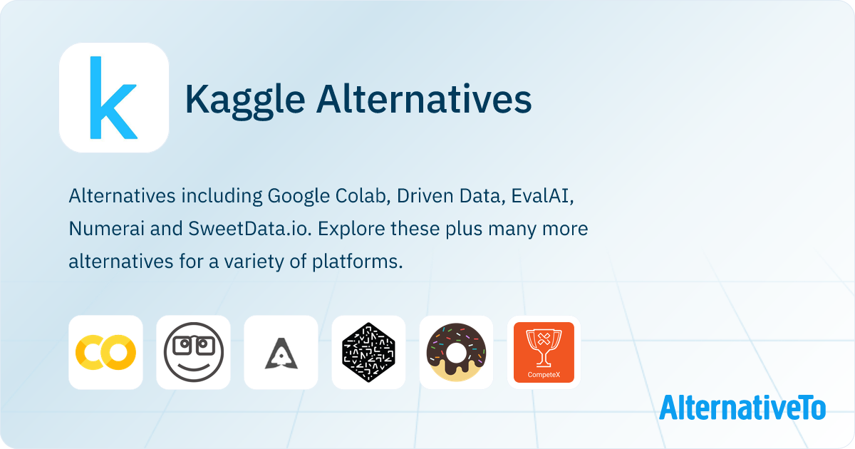 Kaggle Alternatives - Explore Similar Sites & Apps | AlternativeTo
