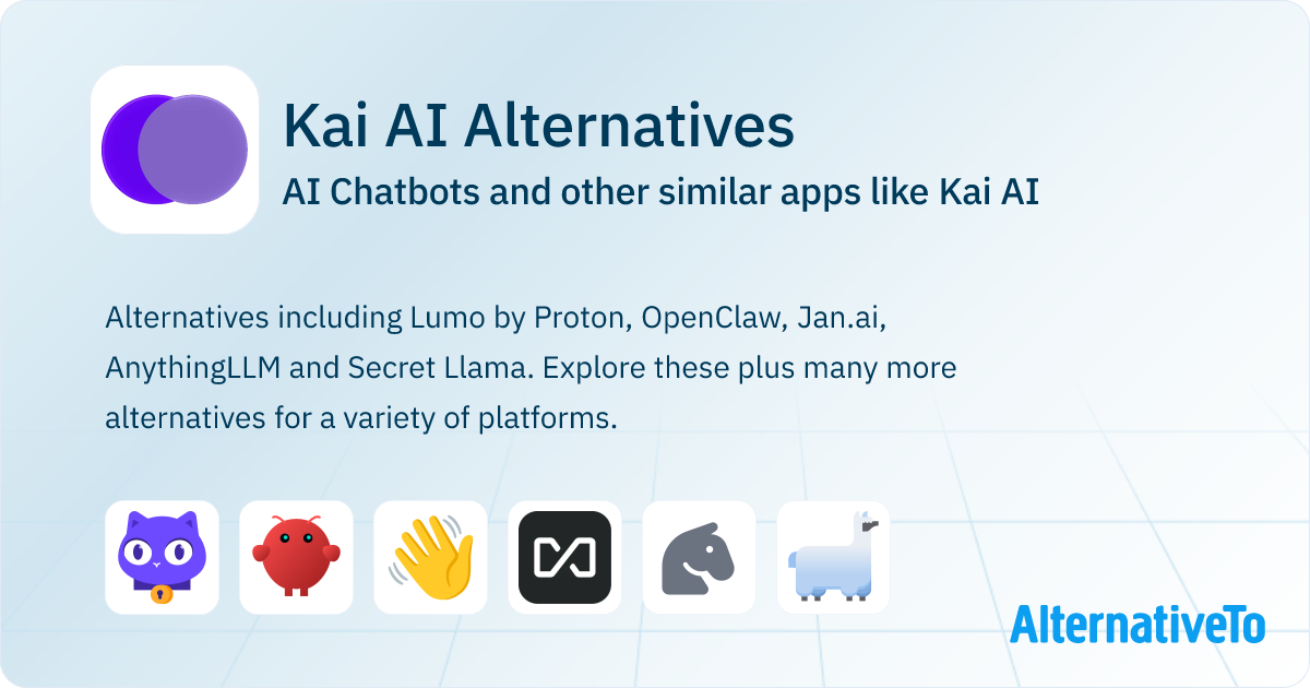 Kai AI Alternatives: Top 12 AI Chatbots & Similar Apps | AlternativeTo