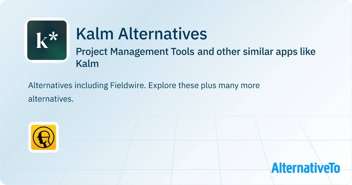 Kalm Alternatives: Top 1 Project Management Tools & Similar Apps ...