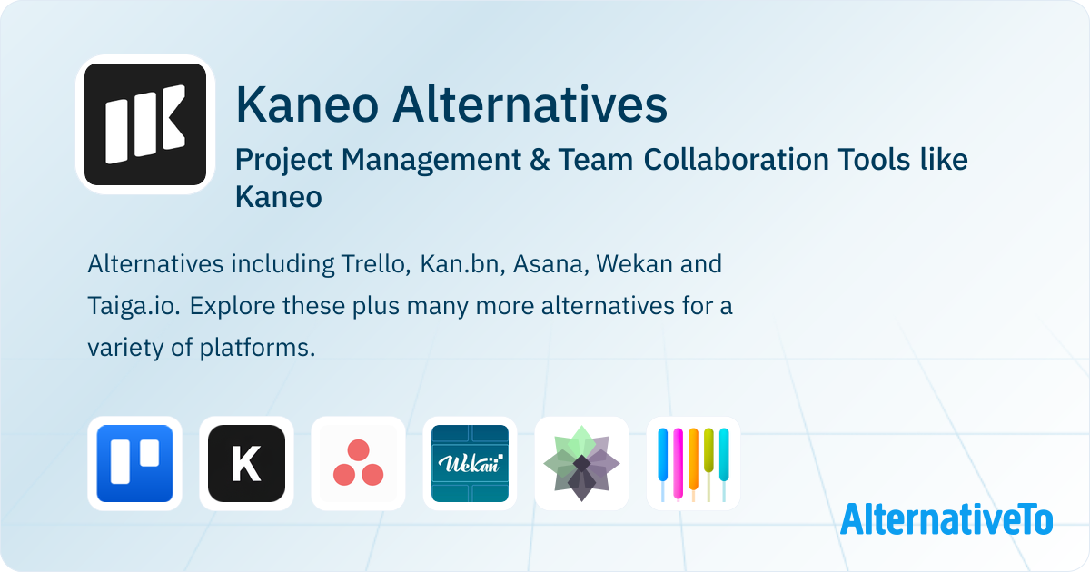 Kaneo Alternatives: Top 12 Project Management Tools | AlternativeTo