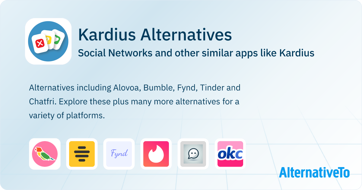Kardius Alternatives: Top 18 Social Networks & Similar Apps | AlternativeTo
