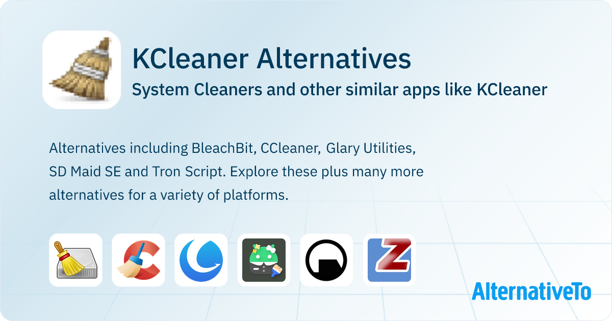 KCleaner Alternatives: Top 12 System Cleaners & Similar Apps ...