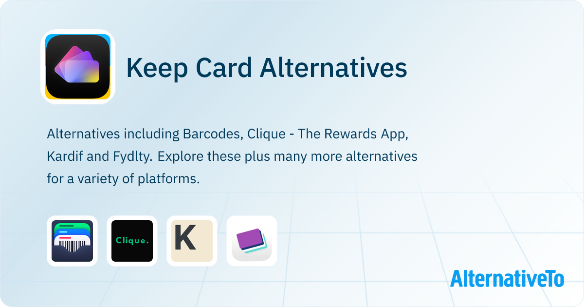 Keep Card Alternatives and Similar Apps | AlternativeTo