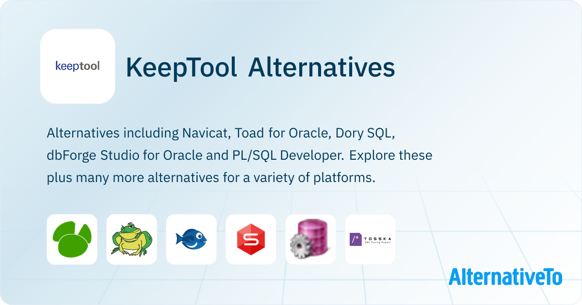 KeepTool Alternatives - Explore Similar Software | AlternativeTo