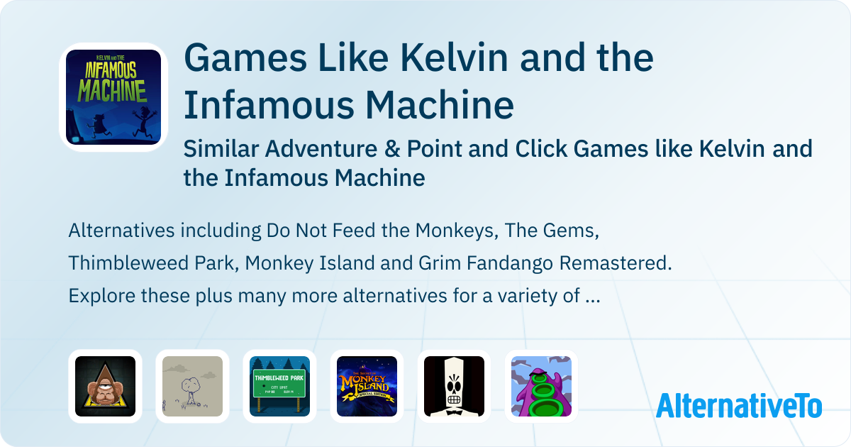 Games Like Kelvin and the Infamous Machine: Similar Adventure Games ...
