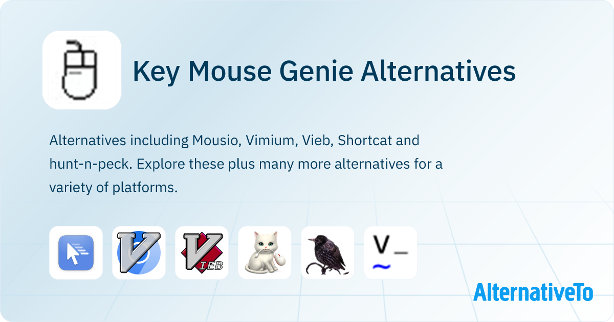 Key Mouse Genie Alternatives - Explore Similar Software | AlternativeTo