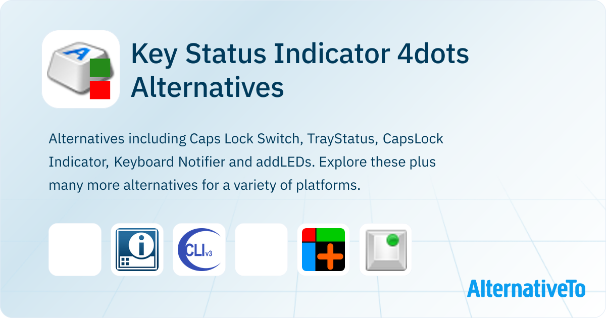 Key Status Indicator 4dots Alternatives - Explore Similar Software ...