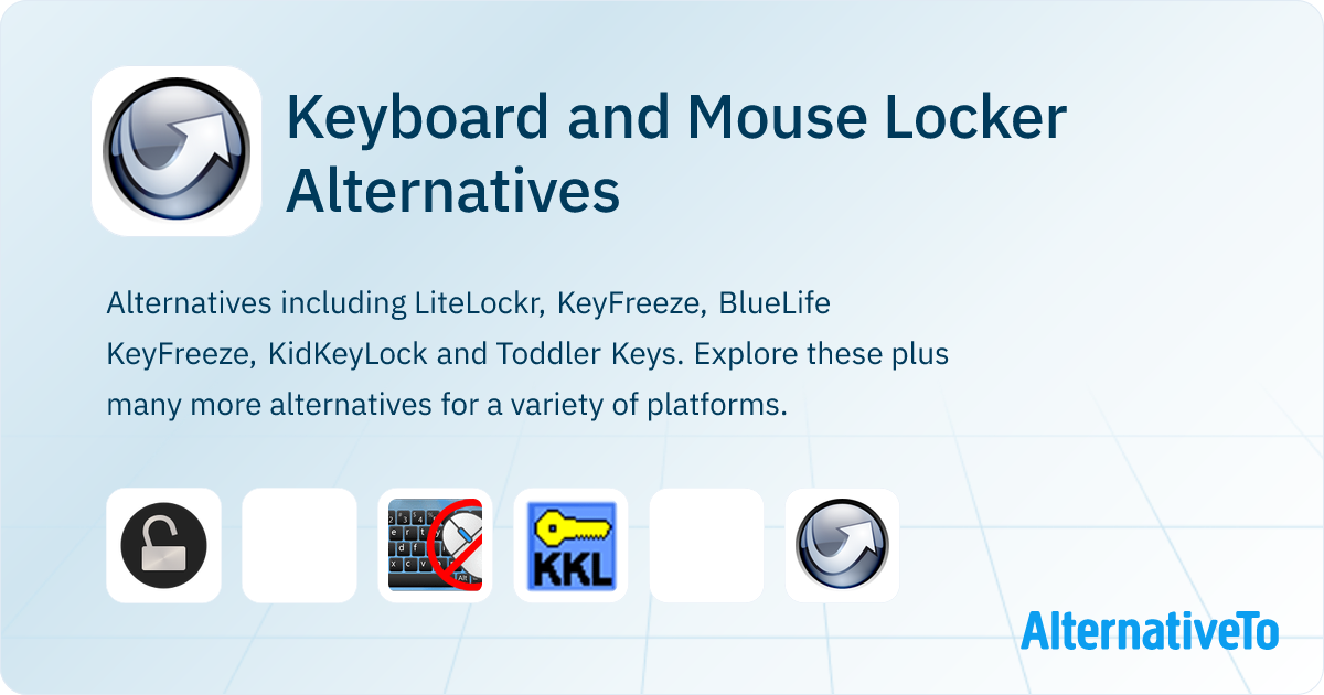 Keyboard and Mouse Locker Alternatives - Explore Similar Software ...