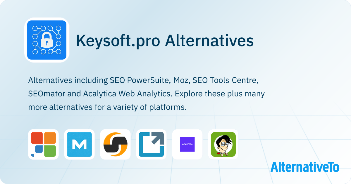 Keysoft.pro Alternatives - Explore Similar Sites & Apps | AlternativeTo
