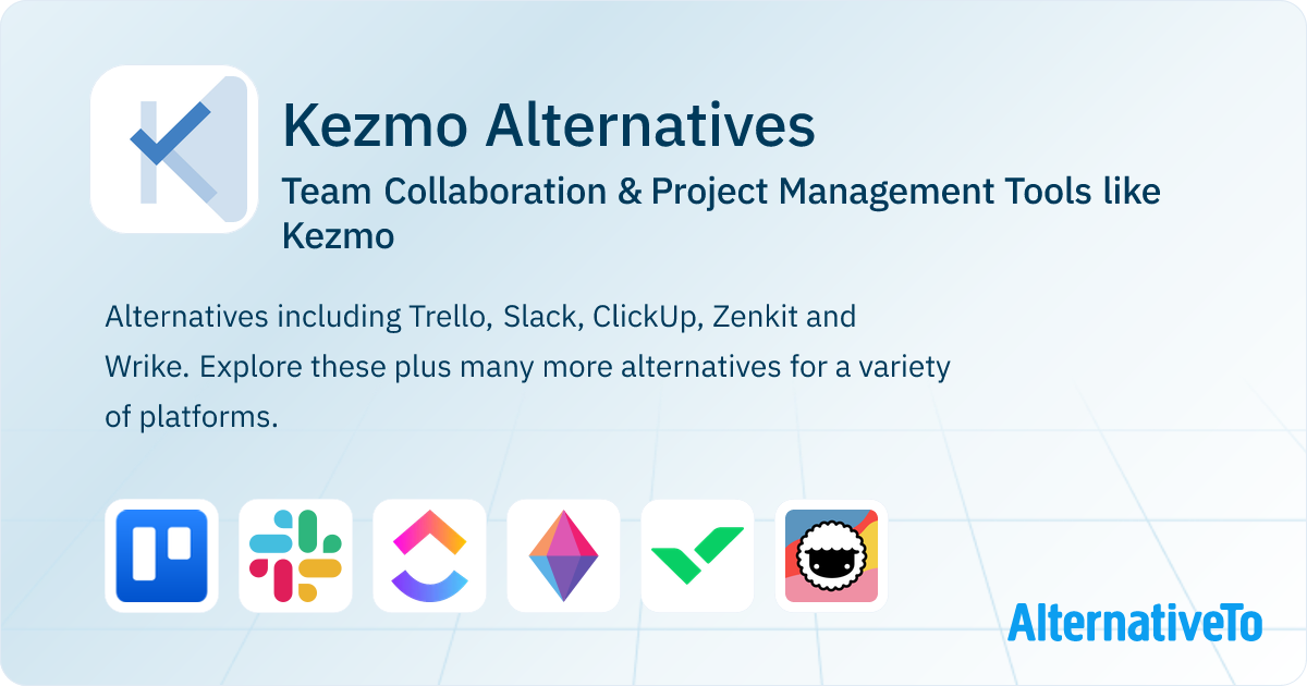 Kezmo Alternatives: Top 12 Team Collaboration Tools | AlternativeTo