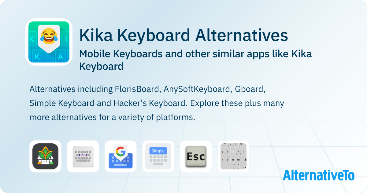 Kika Keyboard Alternatives: Top 12 Mobile Keyboards & Similar Apps ...