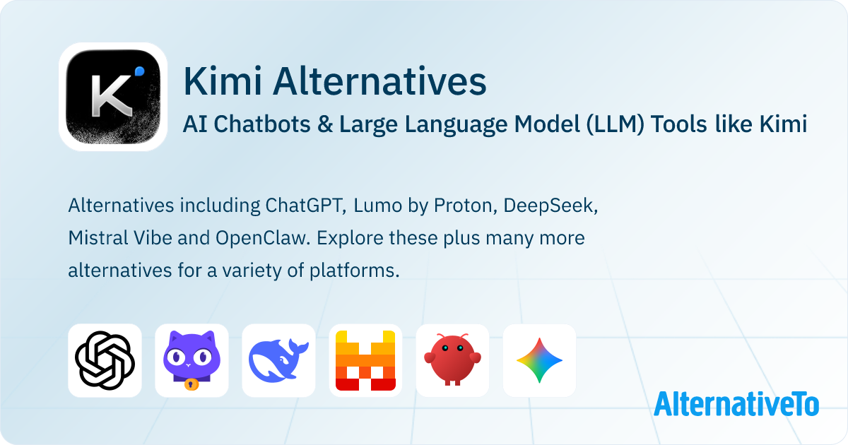 Kimi Alternatives: AI Chatbots - Page 3 | AlternativeTo