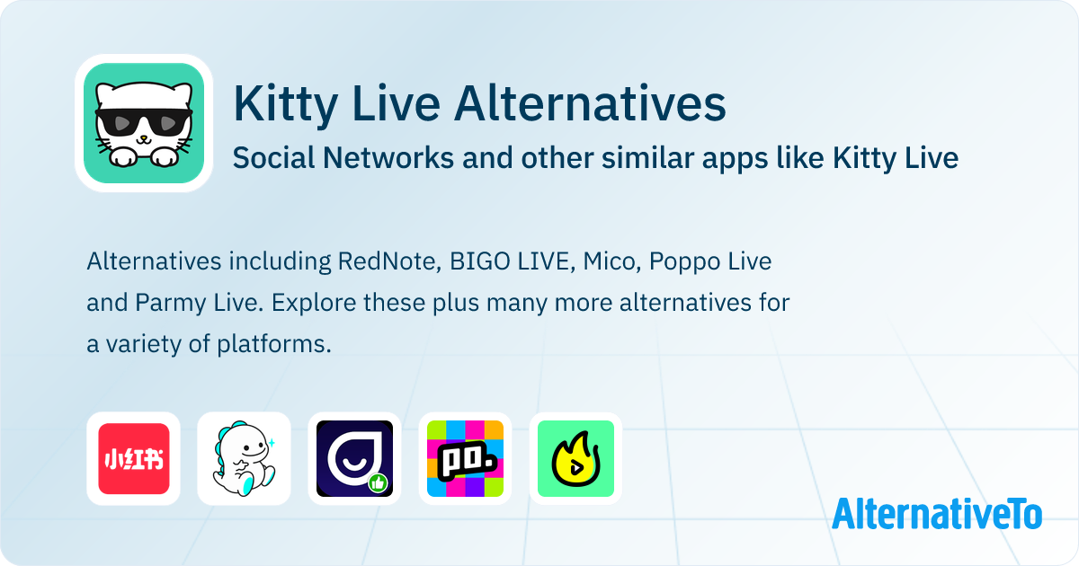 Kitty Live Alternatives: Top 5 Social Networks & Similar Apps ...