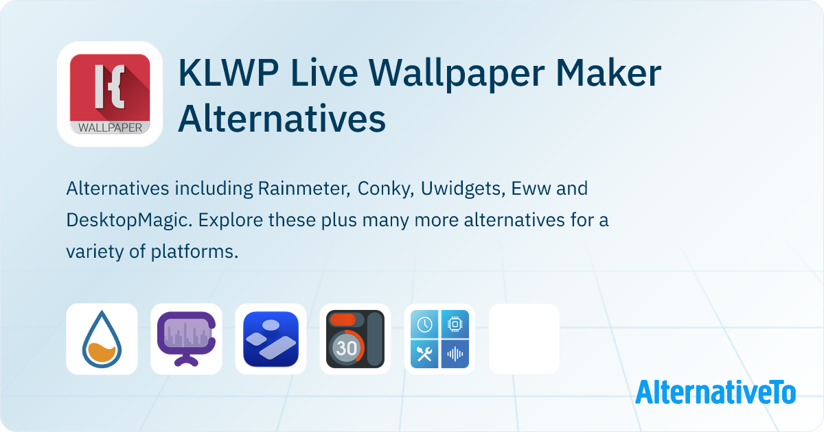 KLWP Live Wallpaper Maker Alternatives - Explore Similar Apps ...