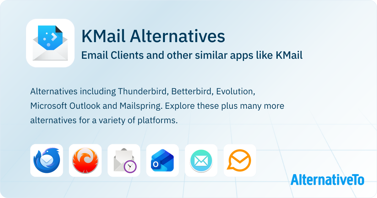 KMail Alternatives: Top 12 Email Clients & Similar Apps | AlternativeTo